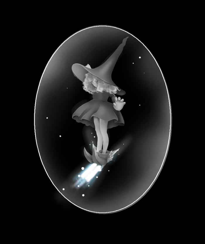 Иллюстрация Ховерборд в стиле 2d, cg, game dev | Illustrators.ru