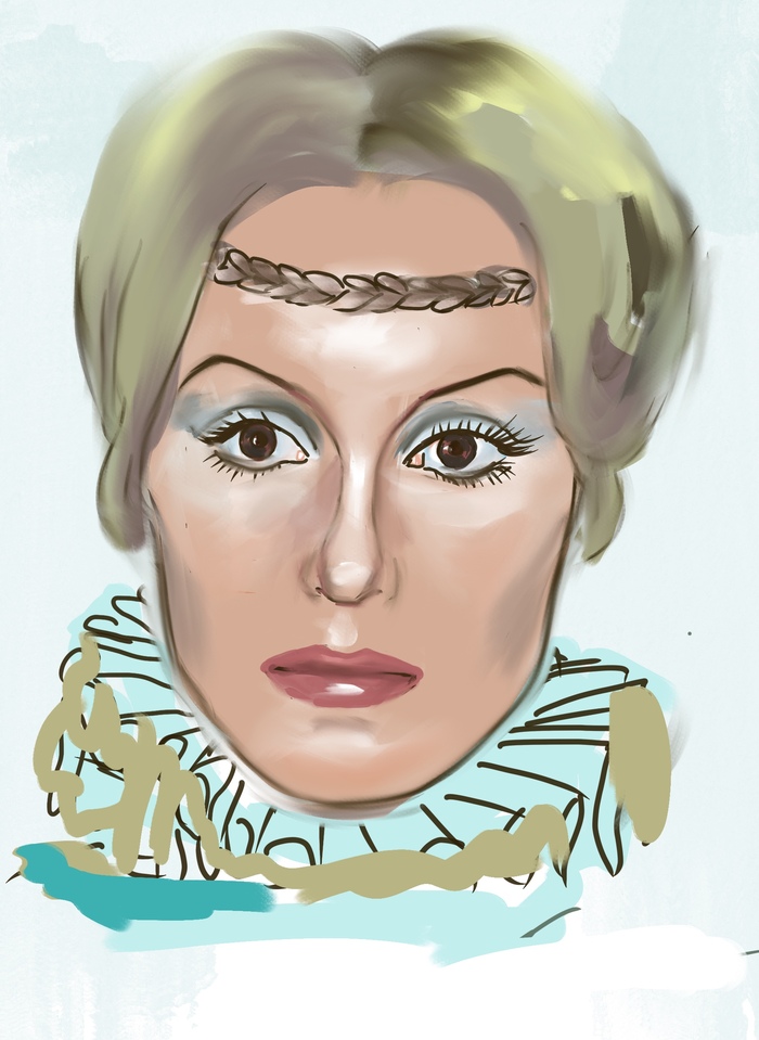 Иллюстрация Графиня Де Монсоро в стиле другое | Illustrators.ru