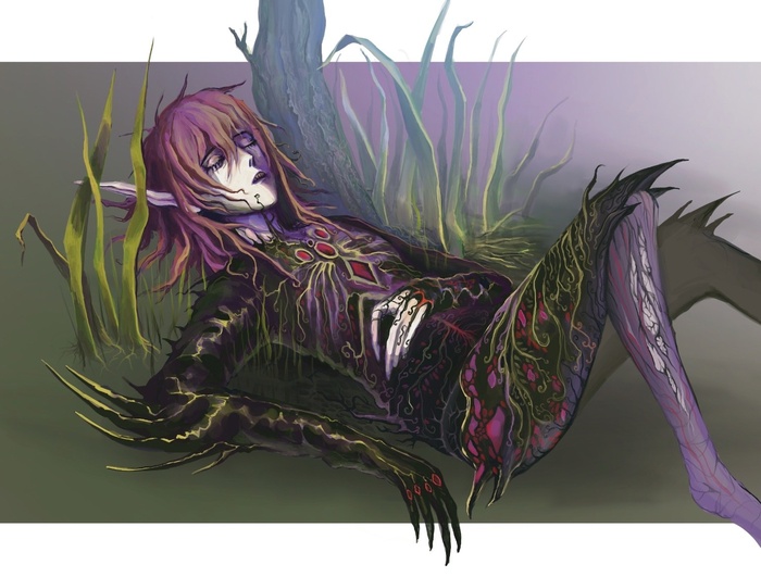 Иллюстрация Elf girl в стиле 2d | Illustrators.ru