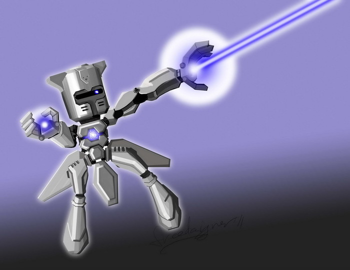 Иллюстрация RoboKid в стиле 2d | Illustrators.ru