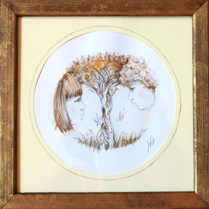 Иллюстрация *АРТ* в стиле графика | Illustrators.ru