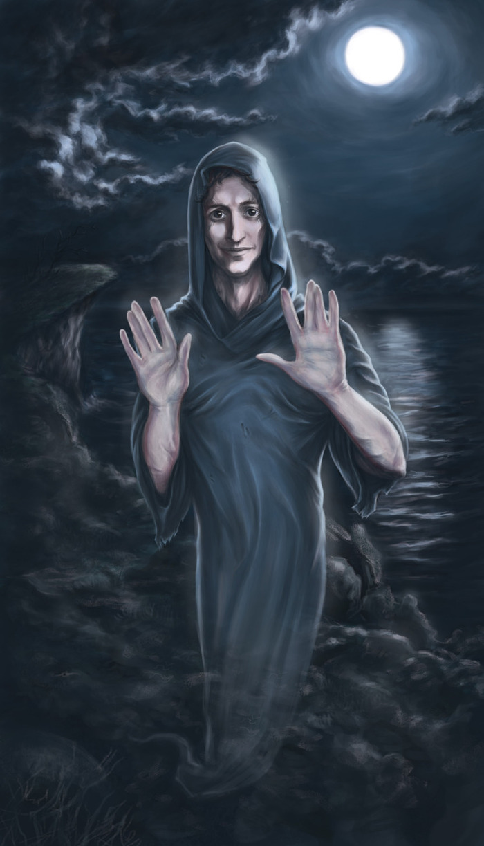 Иллюстрация Призрак в стиле 2d | Illustrators.ru