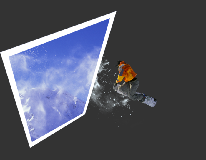 Иллюстрация snowboard в стиле 2d | Illustrators.ru