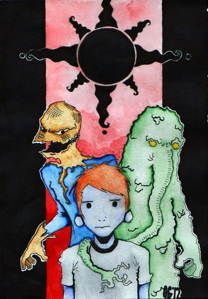 Иллюстрация some monsters в стиле классика | Illustrators.ru