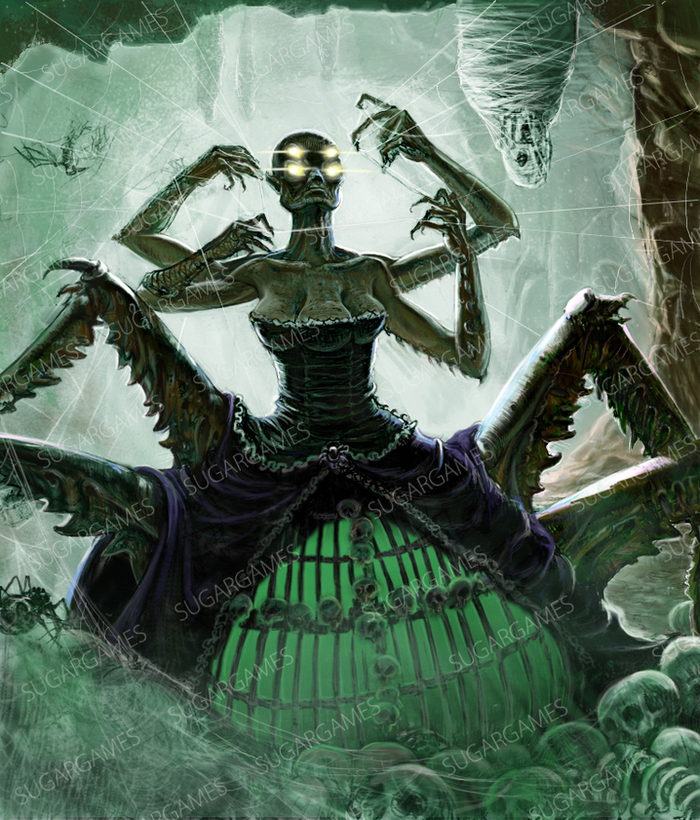 Иллюстрация Lloth в стиле 2d | Illustrators.ru