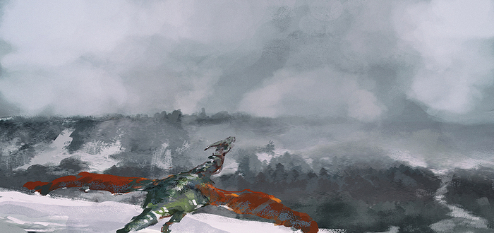Иллюстрация Skyrim fun в стиле 2d | Illustrators.ru