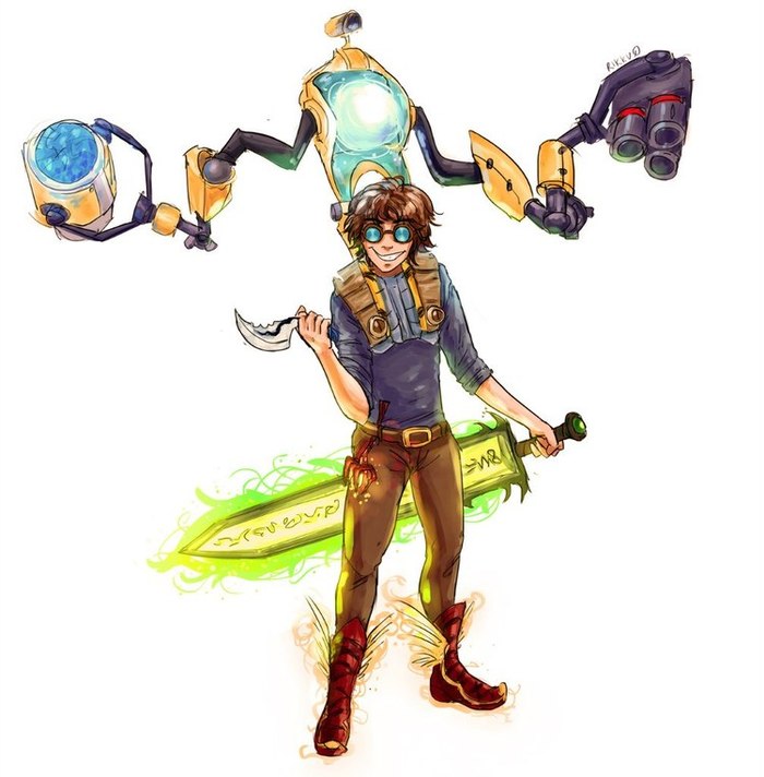 Иллюстрация Tinker в стиле 2d | Illustrators.ru