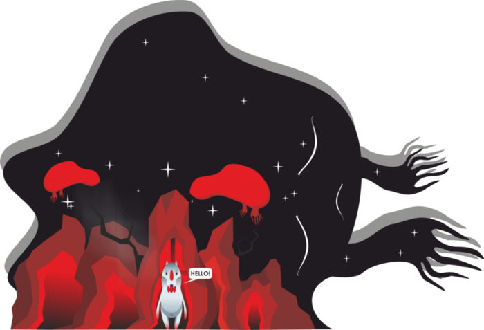 Иллюстрация Hell в стиле 2d | Illustrators.ru