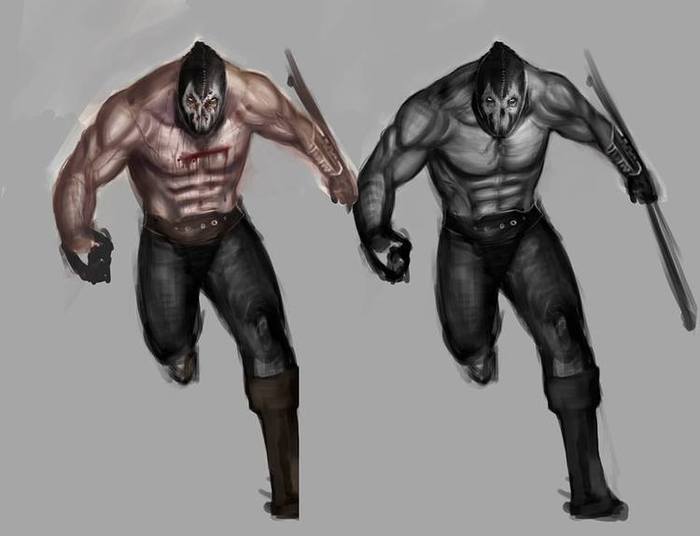 Иллюстрация Bane в стиле 2d | Illustrators.ru