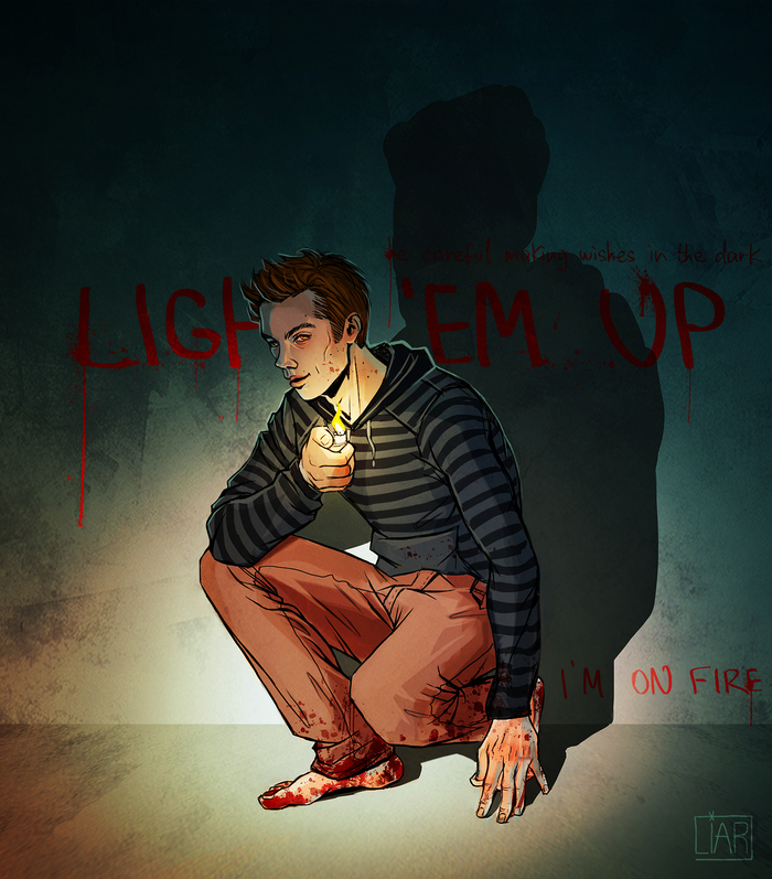 Иллюстрация Light Them Up в стиле 2d | Illustrators.ru