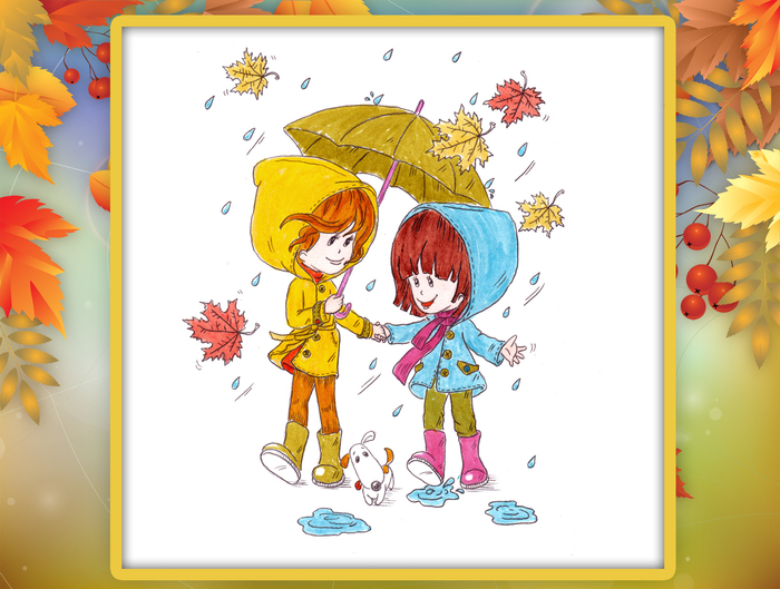Иллюстрация Autumn thunder (осенний гром) в стиле другое, графика,