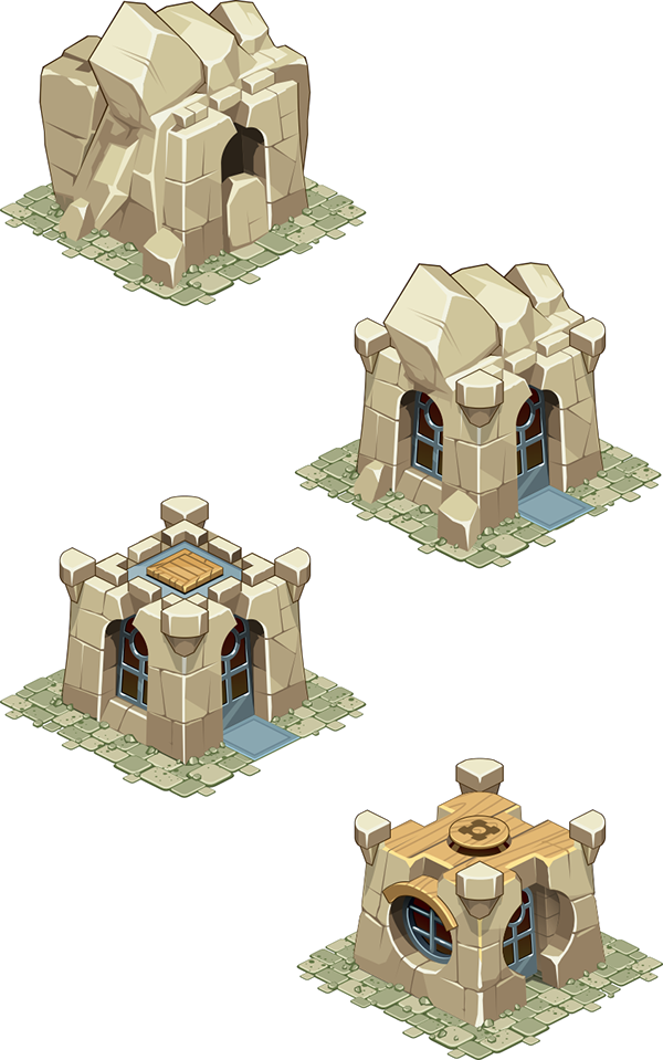 Иллюстрация House of Clan в стиле 2d, game dev | Illustrators.ru