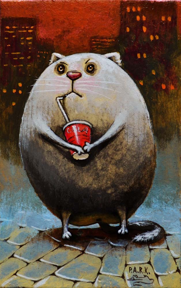 Иллюстрация Cola Light в стиле персонажи | Illustrators.ru