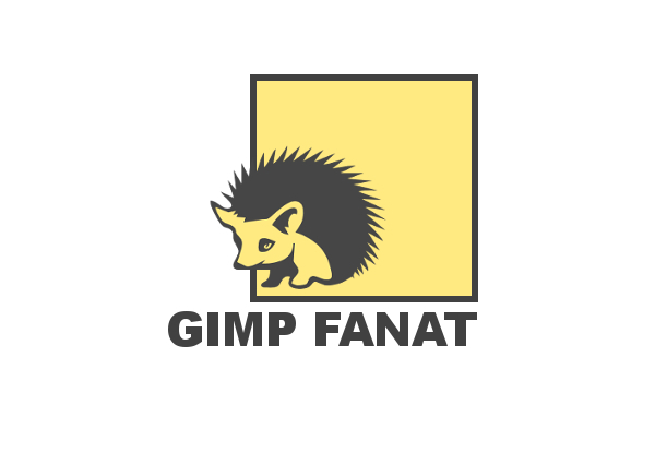 Иллюстрация Logo Gimp Fanat в стиле компьютерная графика