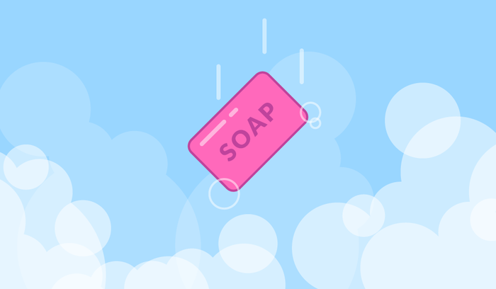 Иллюстрация Soap в стиле 2d | Illustrators.ru