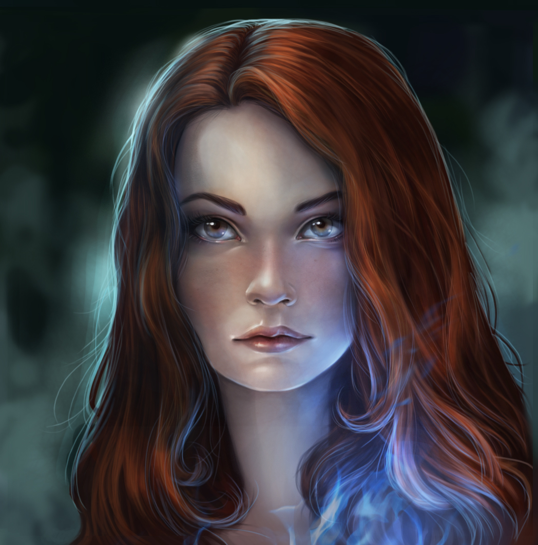 Иллюстрация портрет в стиле 2d, game dev | Illustrators.ru