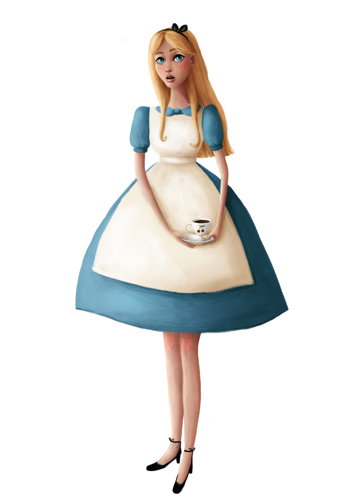 Иллюстрация Alice в стиле 2d, персонажи | Illustrators.ru