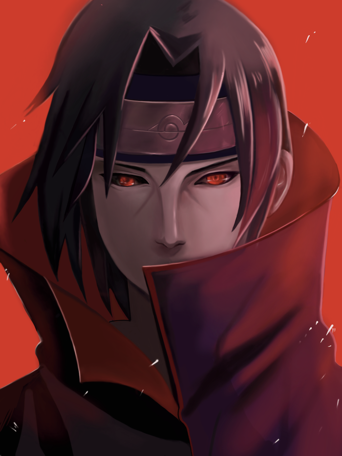Uchina Itachi в стиле Персонажи на Illustrators.ru
